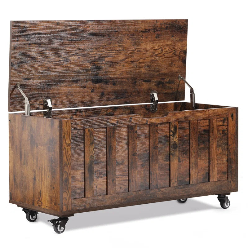 Versatile Storage Bench with Casters EJ-EN007 | Olilawn